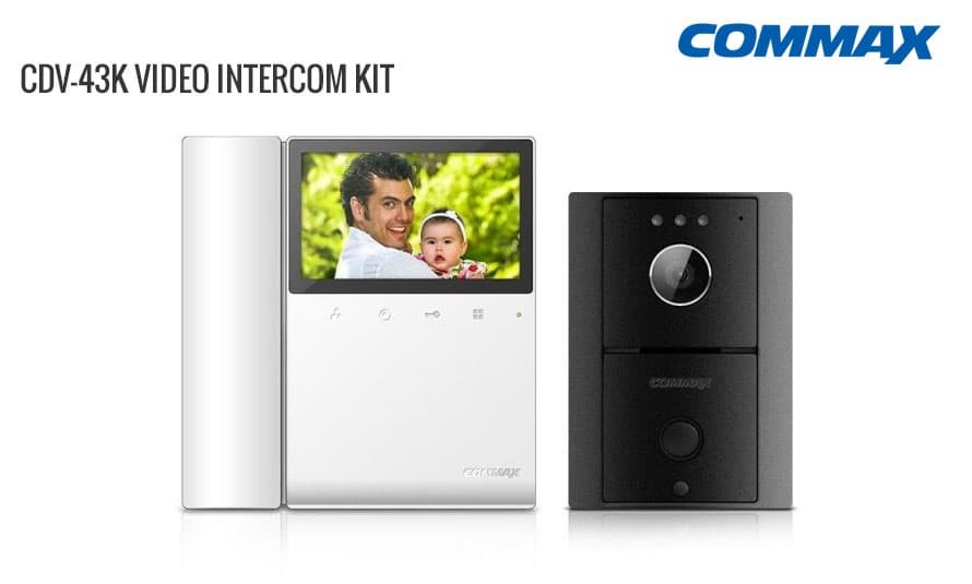Commax CDV-43K Video Intercom Kit - RSEC