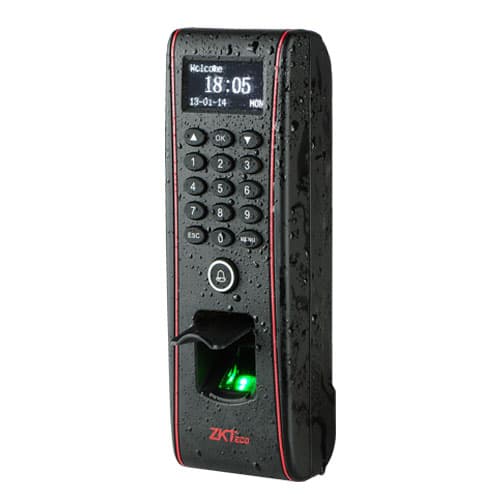 ZK F17 IP66 1500 Outdoor Fingerprint Reader RFID & PIN - RSEC