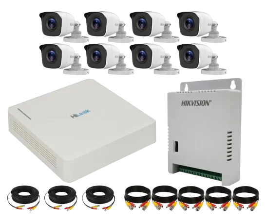 HiLook 8CH Bullet Kit (TR-208K) - RSEC